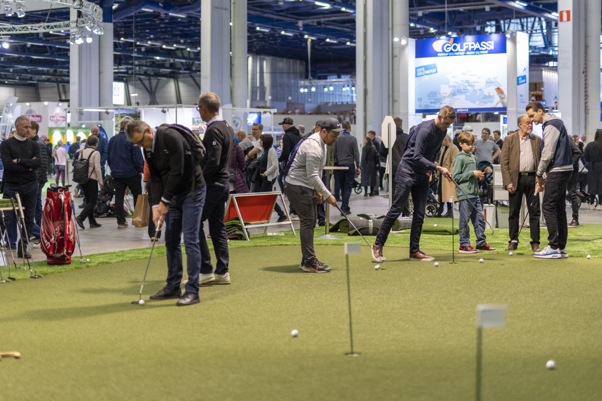 Tapahtumassa - Golf